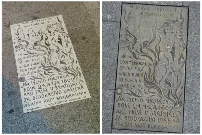 Na Hurbanovo námestie sa vrátila pamätná tabuľa venovaná spomienke na ...