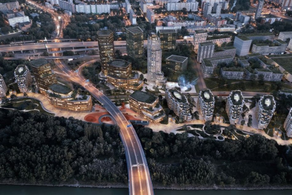 Chystá sa veľká vec: Na petržalskom brehu Dunaja vyrastú VEŽIAKY so ...